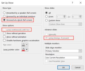 How To Loop A PowerPoint Presentation