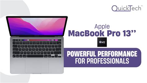 Apple Macbook Pro 13 M2 Powerful Performance For Professionals