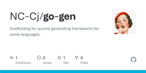Github Nc Cjgo Gen Scaffolding For Quickly Generating Frameworks For Some Languages
