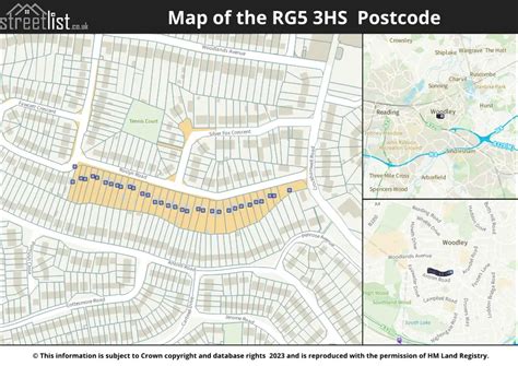 Rg5 3hs Is The Postcode For Roslyn Road Woodley Berkshire