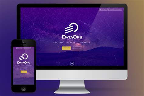 Dataops Website Design And Development Behance