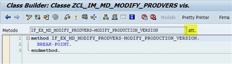 Change Production Version During Production Order SAP Community