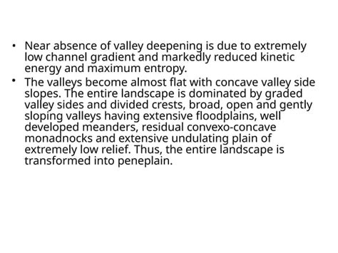 Theory Of Landform Development Of M Morisawa Abhishek Rai Pptx