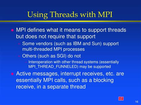 PPT MPI 2 And Threads PowerPoint Presentation Free Download ID 3036041