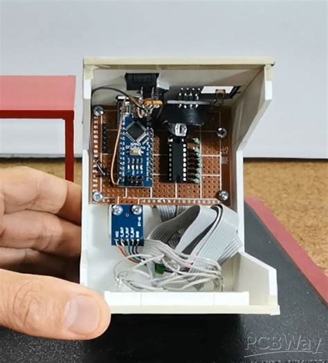Arduino Buttonless Led Matrix Clock With Adxl335 Sensor Share Project