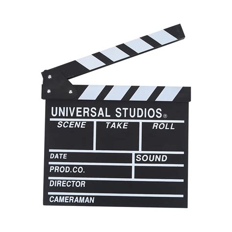 Director Clapperboard Wooden Directors Film Movie Clapper Board Action