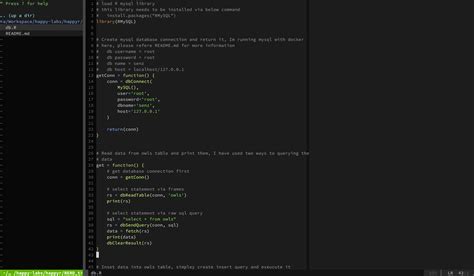 R Language Mysql Wrapper About R By λeranga Rahasak Labs Medium