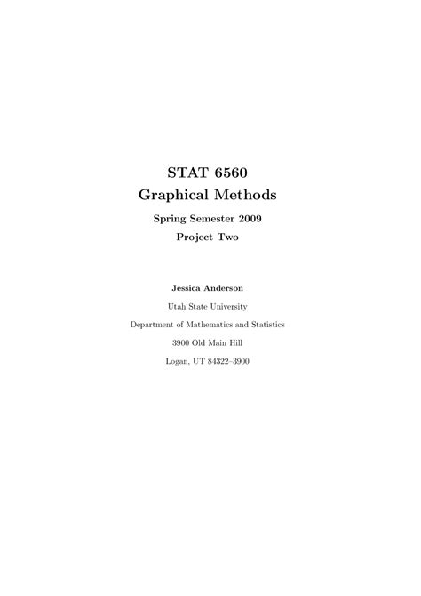 Spatial And Space Time Point Pattern Analysis Functions Stat 6560