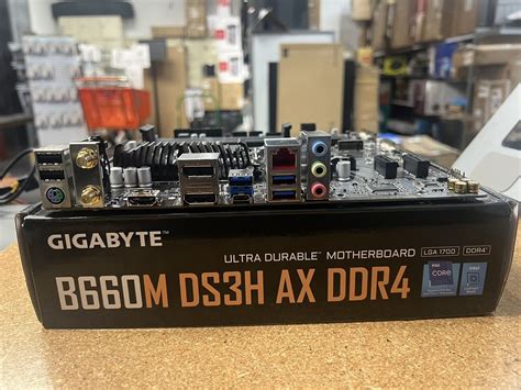 Broken Pinsgigabyte B660m Ds3h Ax Ddr4 B660 Intellga 1700 Micro