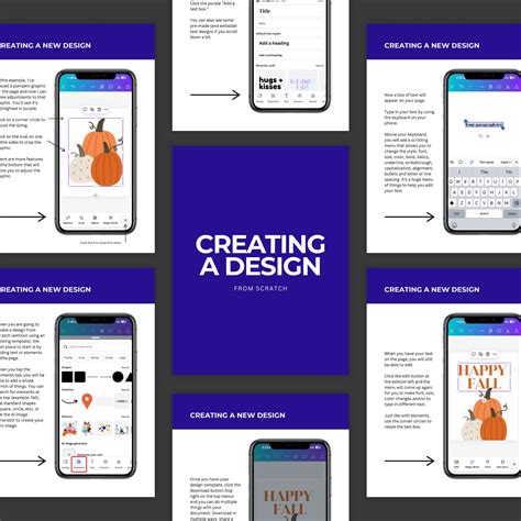 Canva Guide For Mobile App Canva Guide For Beginners Canva For Your Phone How To Use Canva