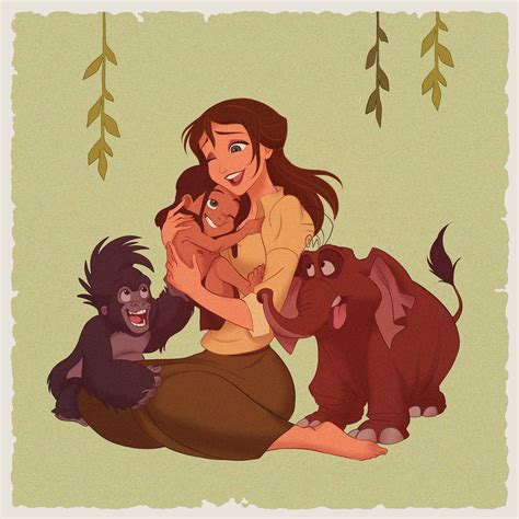 みざら⛈️𝔻垢 On Twitter Tarzan Disney Disney Sketches Disney Artwork