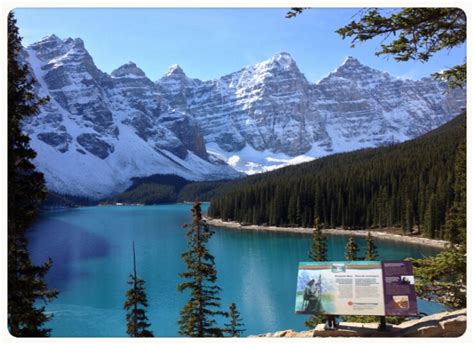 캐나다여행 밴프국립공원 모레인 호수~ 네이버 블로그