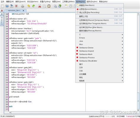 你会配置windows下的jedit，用于阅读编辑sentuarus代码吗？ 知乎