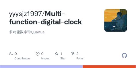 Github Yyysjz Multi Function Digital Clock Quartus