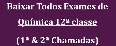 Resoluções De Todos Exames Da 10ª Classe Correção Completa Cexatas