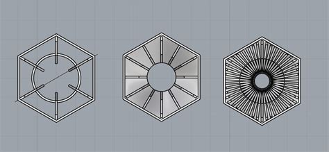 Paneling Hexagonal Modules On Curved Surface Rhino Mcneel Forum