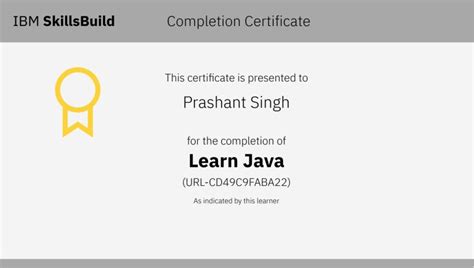 Prashant Singh On Linkedin Ibm Javacertification Linkedin Learning Softwaredevelopment