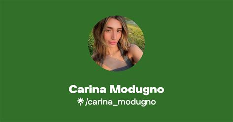 Carinamodugno Instagram Tiktok Linktree