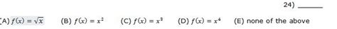 Solved Which Of The Following Functions Has Neither A Local
