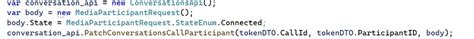 Answering Inbound Call Using Net Sdk Net Sdk Genesys Cloud