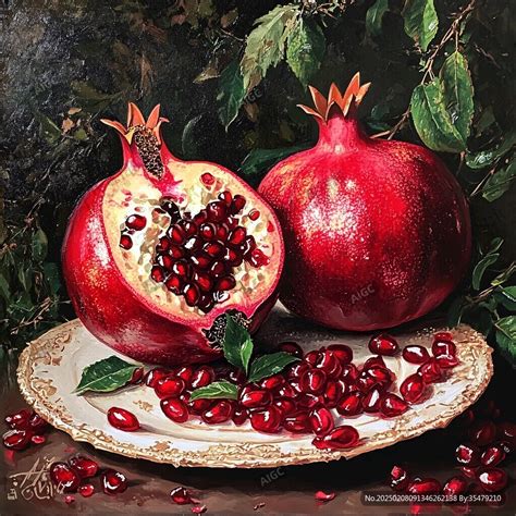 Ai创作图石榴创意装饰画 原创插画石榴 石榴装饰画 挂画石榴 石榴无框画 红石榴装饰画 写实手绘石榴 原创石榴挂画 逼真的水果艺术 石榴高清物懿 石榴油画 石榴艺术品 突尼斯石榴主图 石榴主图