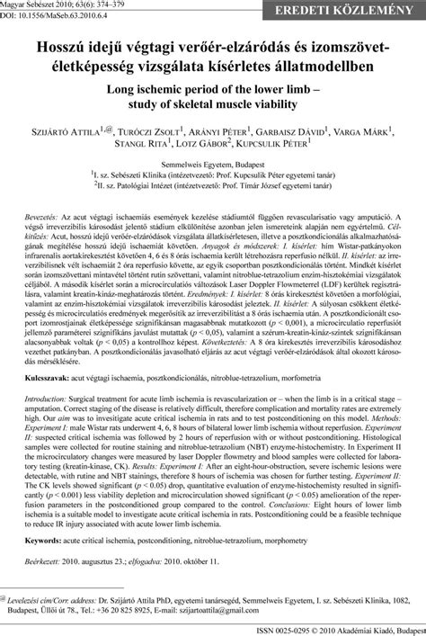 Effect Of Ischemic Preconditioning On Rat Liver Microcirculation