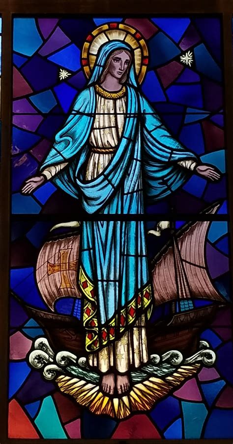 Stella Maris Sticker Our Lady Star Of The Sea Blessed Virgin Marian