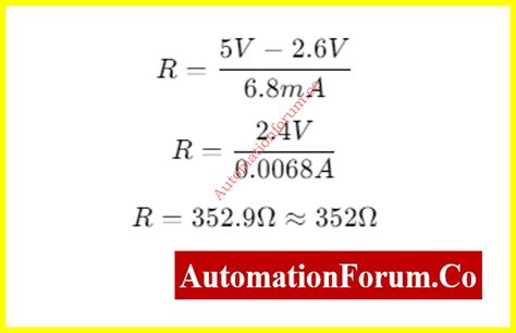 Easy Pull Up Resistor Calculator For Plc Inputs In Discrete Sensor Applications 2