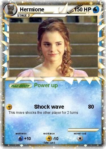 Pokémon Hermione 44 44 Power Up My Pokemon Card