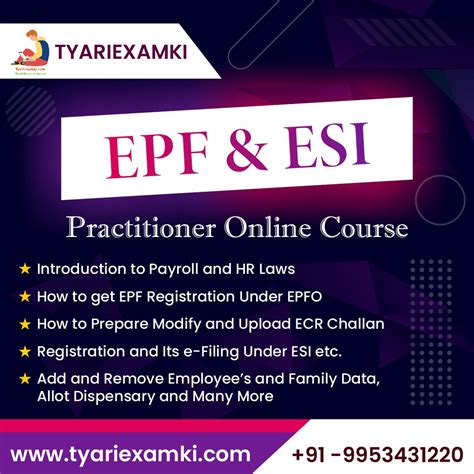 Epf Esi Tyariexamki Education Educational Practitionercourse