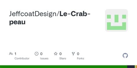 github jeffcoatdesign le crab peau