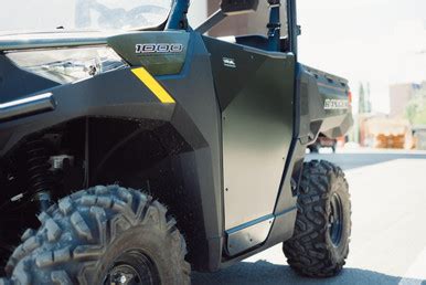 Rival Powersports Polaris Ranger 1000/1000 XP Half Doors - 2444.7455.2