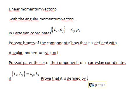 Solved Linear Momentum Vector P With The Angular Momentum Chegg