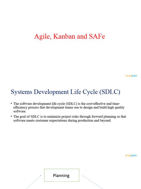 Sdlc Using Agile Concept Pdf Scrum Software Development Agile
