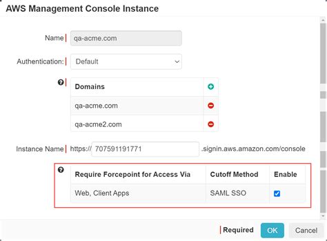 Amazon Web Services Deploying Forcepoint One Sse As A Saml Idp