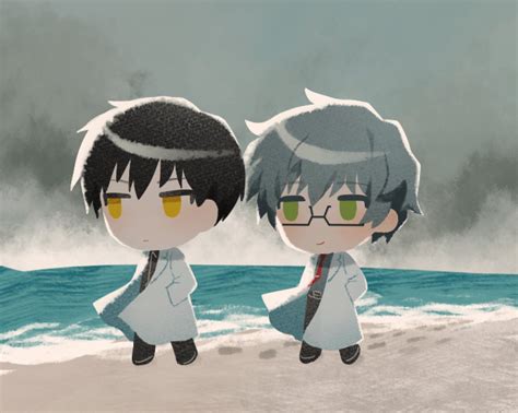 Ayin And Benjamin Project Moon And More Drawn By Mogura Panda Danbooru