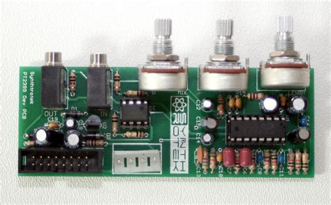 modular pt2399 delay 16mm synthrotek