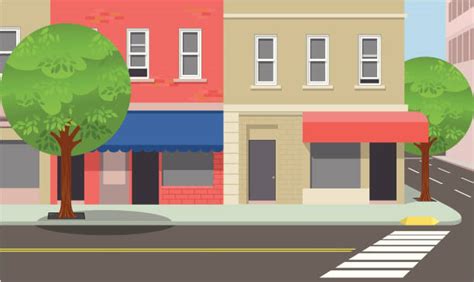 City Street Illustrations Royalty Free Vector Graphics And Clip Art Istock