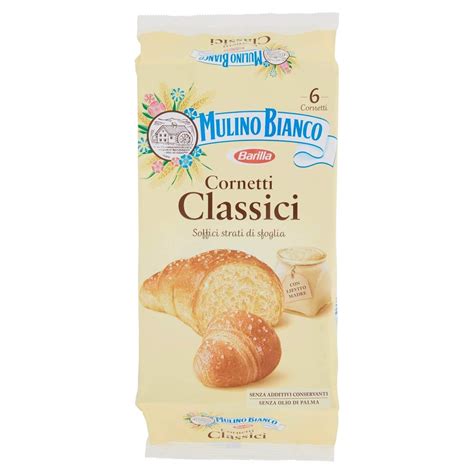 Mulino Bianco Merendine Brioches Cornetti Classici 240 Gr Raspada