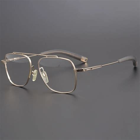Ip Titanium Men Glasses Frames Aviator Myopia Optical Prescription