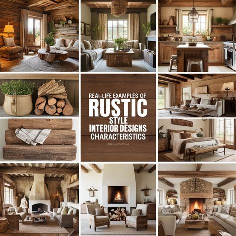 Rustic Style Interior Design Characteristics Creative Ideas
