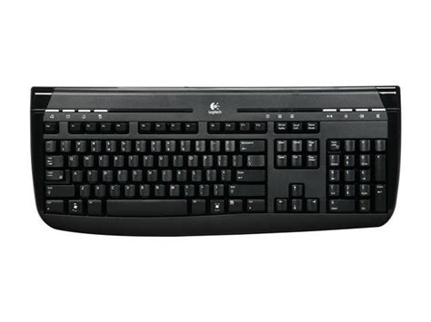 Logitech Internet 350 Black Wired Keyboard Newegg Com