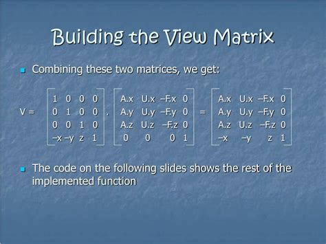 Ppt A Camera Class For Opengl Powerpoint Presentation Free Download Id 523612