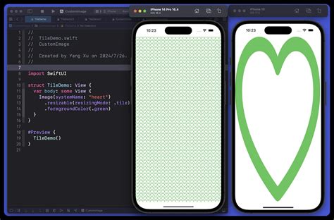 如何在 swiftui 中平铺图片