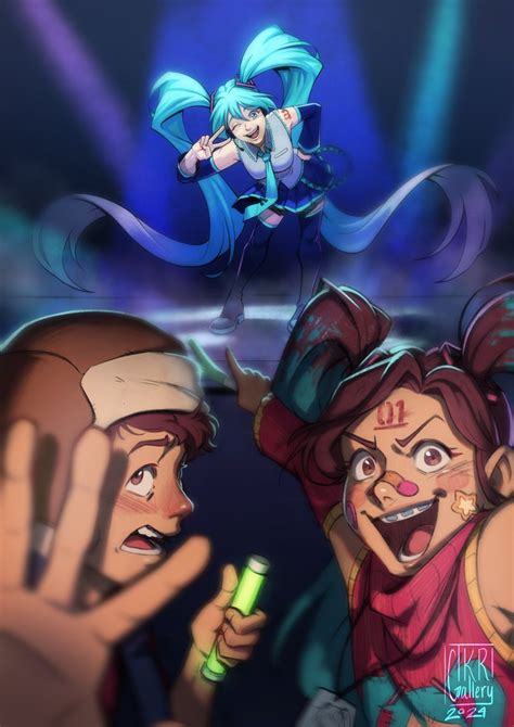 Tkr Art Gallery Dipper Pines Hatsune Miku Mabel Pines Gravity Falls Vocaloid Black