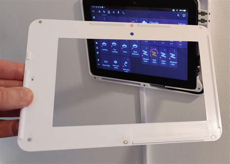 My Temporary Hallway Fire Hd8 Tablet Mount Printed In Pla On Ender3 V2 R Homeassistant