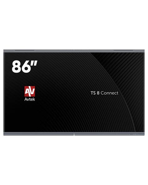 Avtek Ts 8 Connect 86 Collu Interaktīvais Displejs Skolai Un Birojam