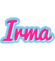 Irma Logo Name Logo Generator Popstar Love Panda Cartoon Soccer America Style