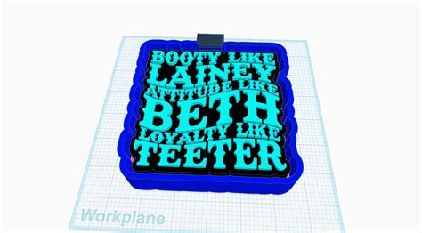Stl File Booty Like Lainey 👾・3d Print Model To Download・cults