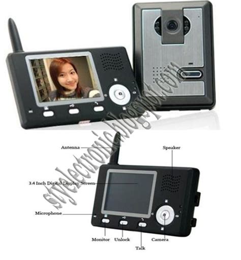 Produk Wireless Video And Audio Intercom System